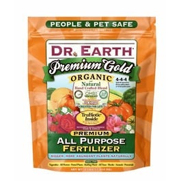 Premium Gold All-Purpose Organic Fertilizer, 4-4-4, 4-Lb. Bag ...