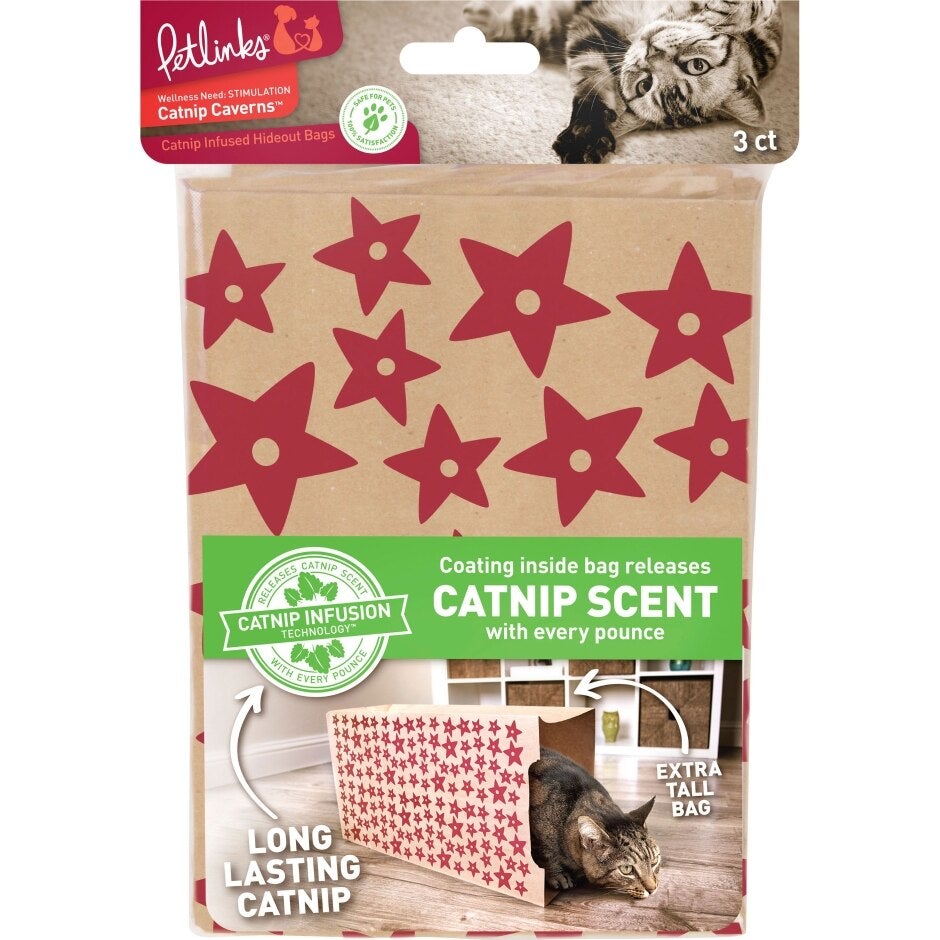 PETLINKS CATNIP CAVERNS CATNIP INFUSED PAPER BAGS - Endicott, NY ...